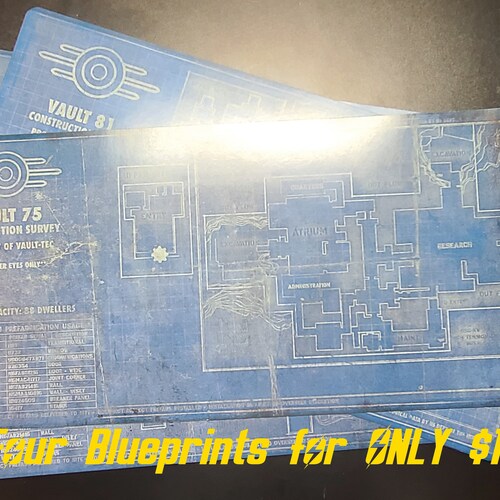 Un-official Handmade Fallout 4 Cardboard Box Props - Etsy