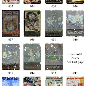 Un-official Handmade Fallout 4 - Posters - Over 50 to Choose From!!! - Etsy
