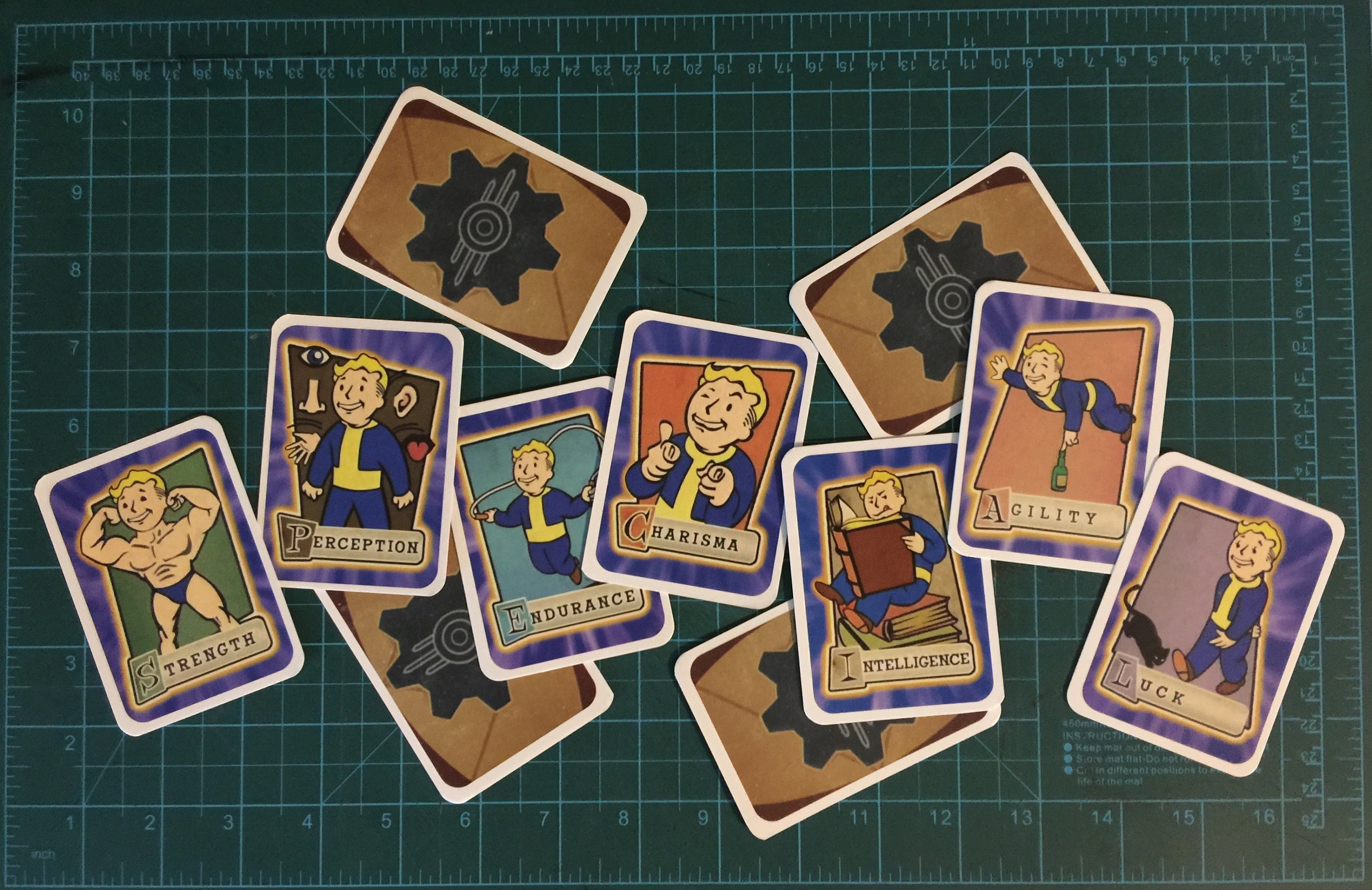 Un-official Fallout 4 / Fallout 76 S.P.E.C.I.A.L. Cards - Etsy