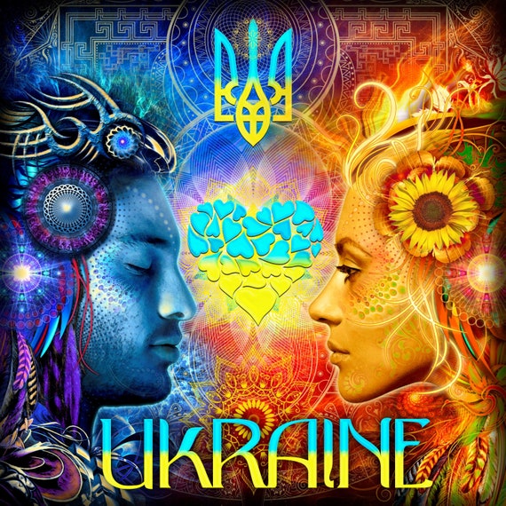 I Love Ukraine Printable Poster Freedom for Ukraine Postcard | Etsy