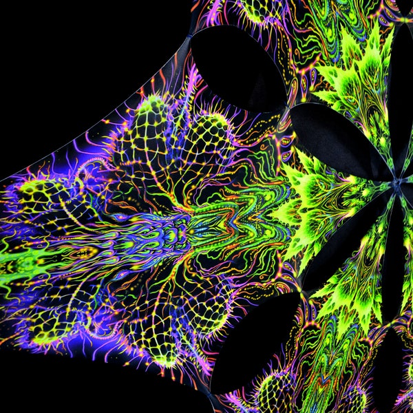 Psychedelic Canopy - Etsy