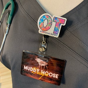 Colorful Interchangeable Badge Reel Custom Badge Reel Topper - Etsy