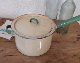 Kockums of Sweden Salt Container Wallhanging Enamelware | Etsy