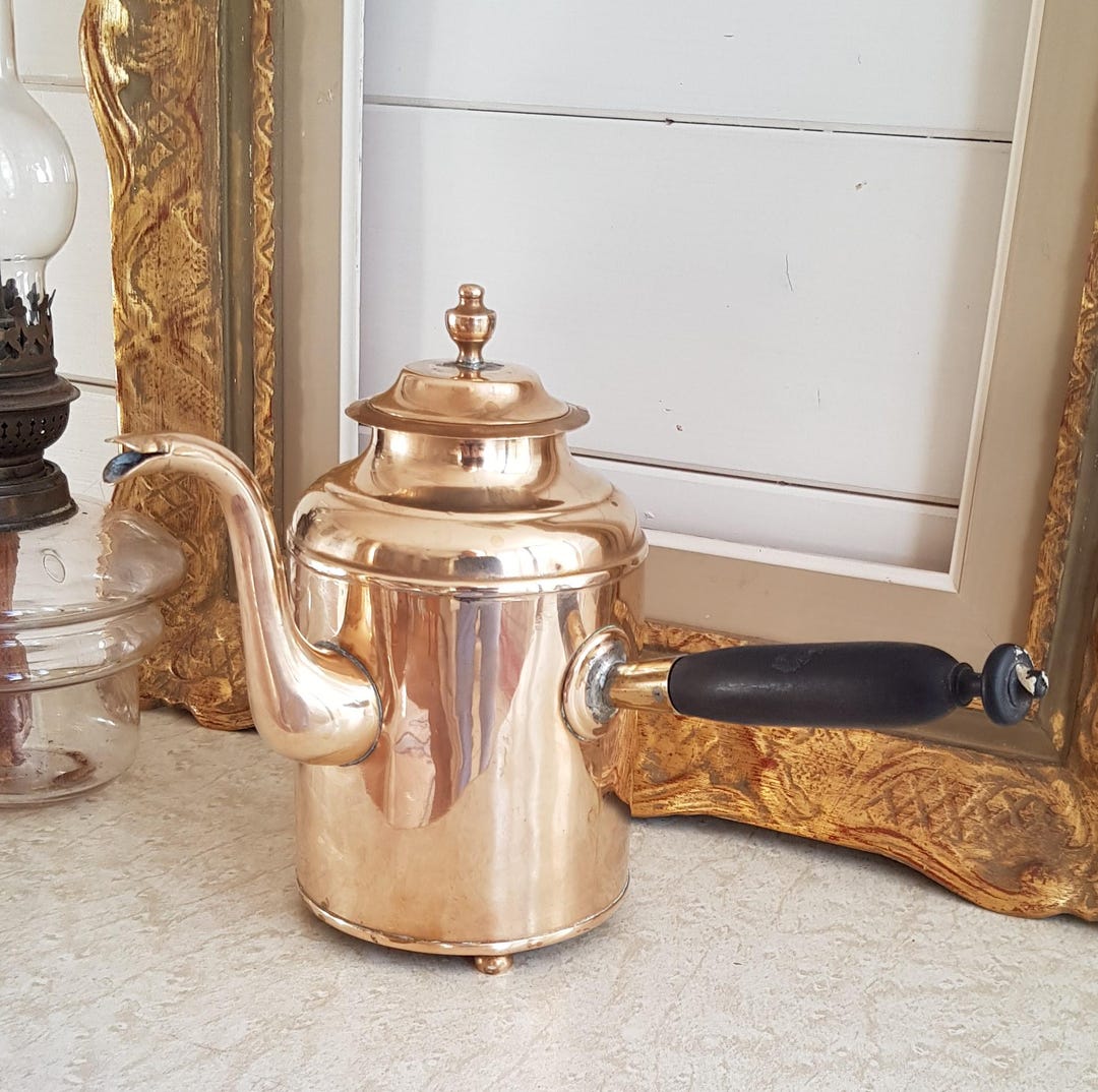 Antique Brass Cocoa Pot, skultuna Bruk, 1825-1840 - Etsy
