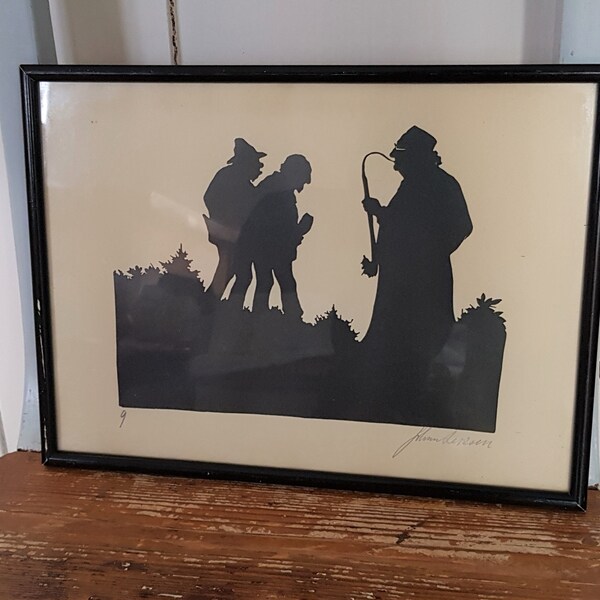 Carew Rice Silhouette - Etsy