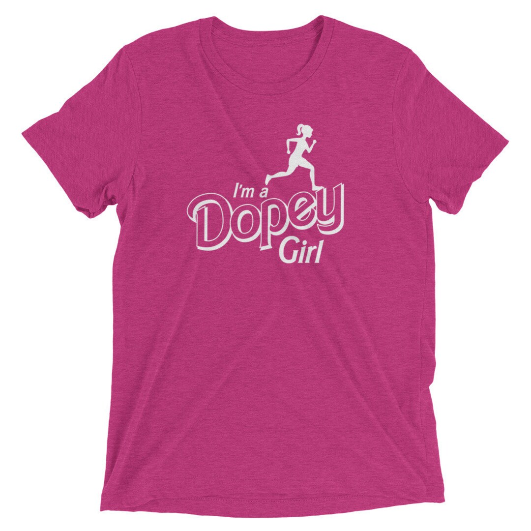 I'm a Dopey Girl - Rundopey - Bella+canvas Triblend Unisex Short Sleeve ...