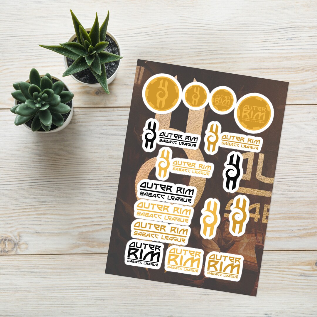 ORSL Logos Kiss-cut Sticker Sheet - Etsy