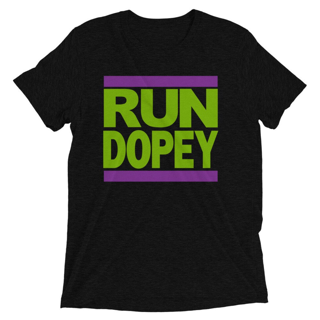 RUN DOPEY - Old Skool - Bella+canvas Unisex Triblend Short Sleeve T ...