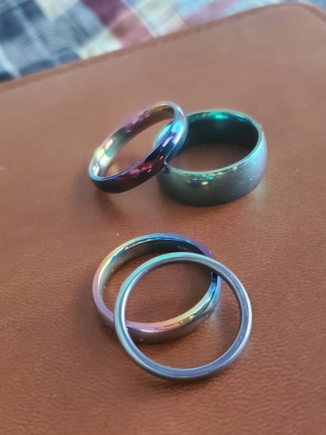 Custom Anodized Titanium Ring 4mm - Etsy
