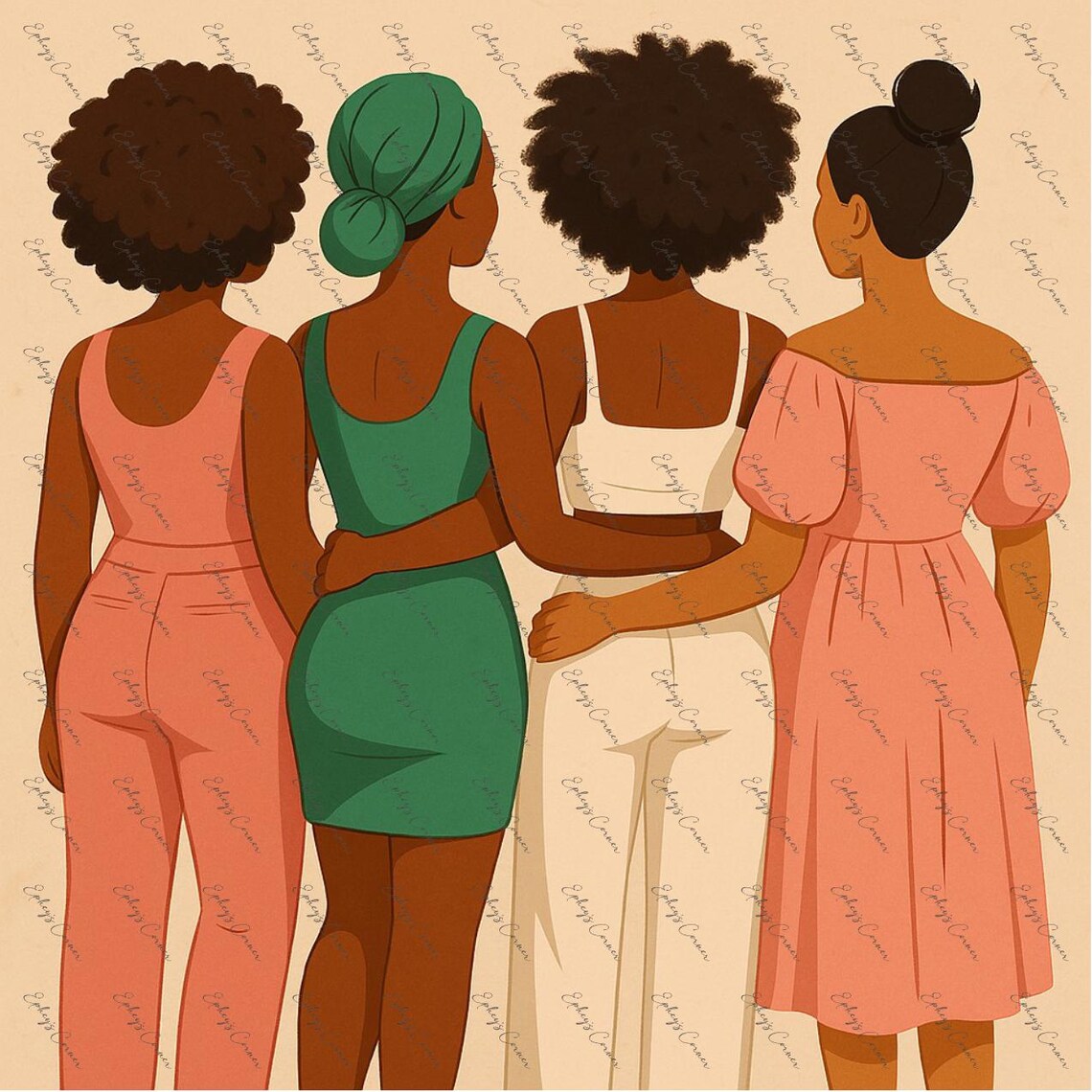 Four Sisters_unity - Etsy