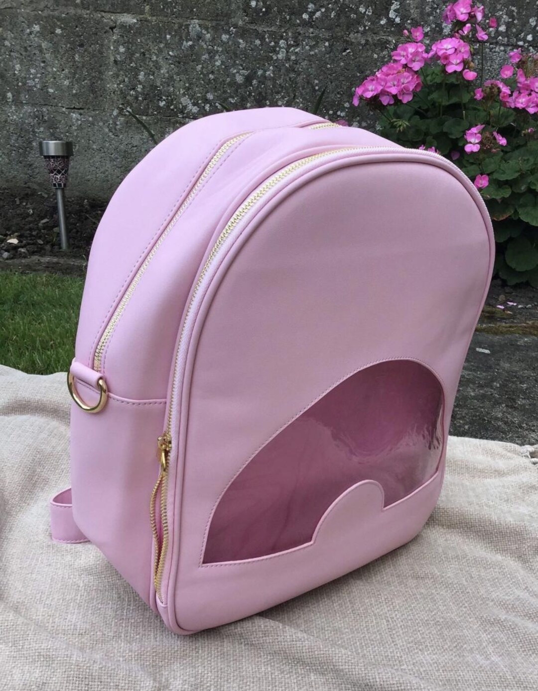 Rainbow Ita Bag - Pin Display Backpack, Enamel Pins, Lapel Pins - Etsy