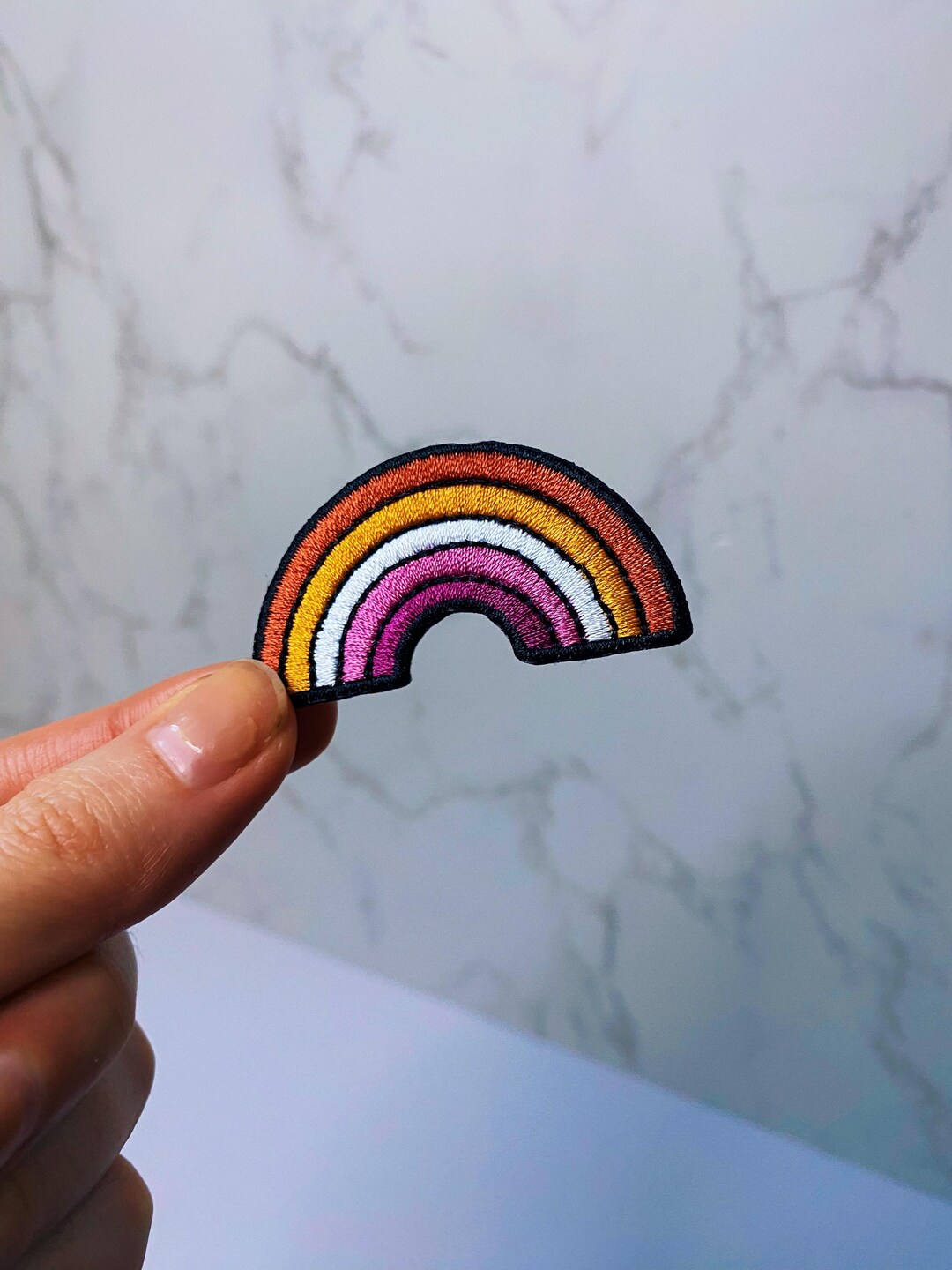 Lesbian Patch LGBT Patch Pride Patch Rainbow Patch Queer Patch Lesbian ...