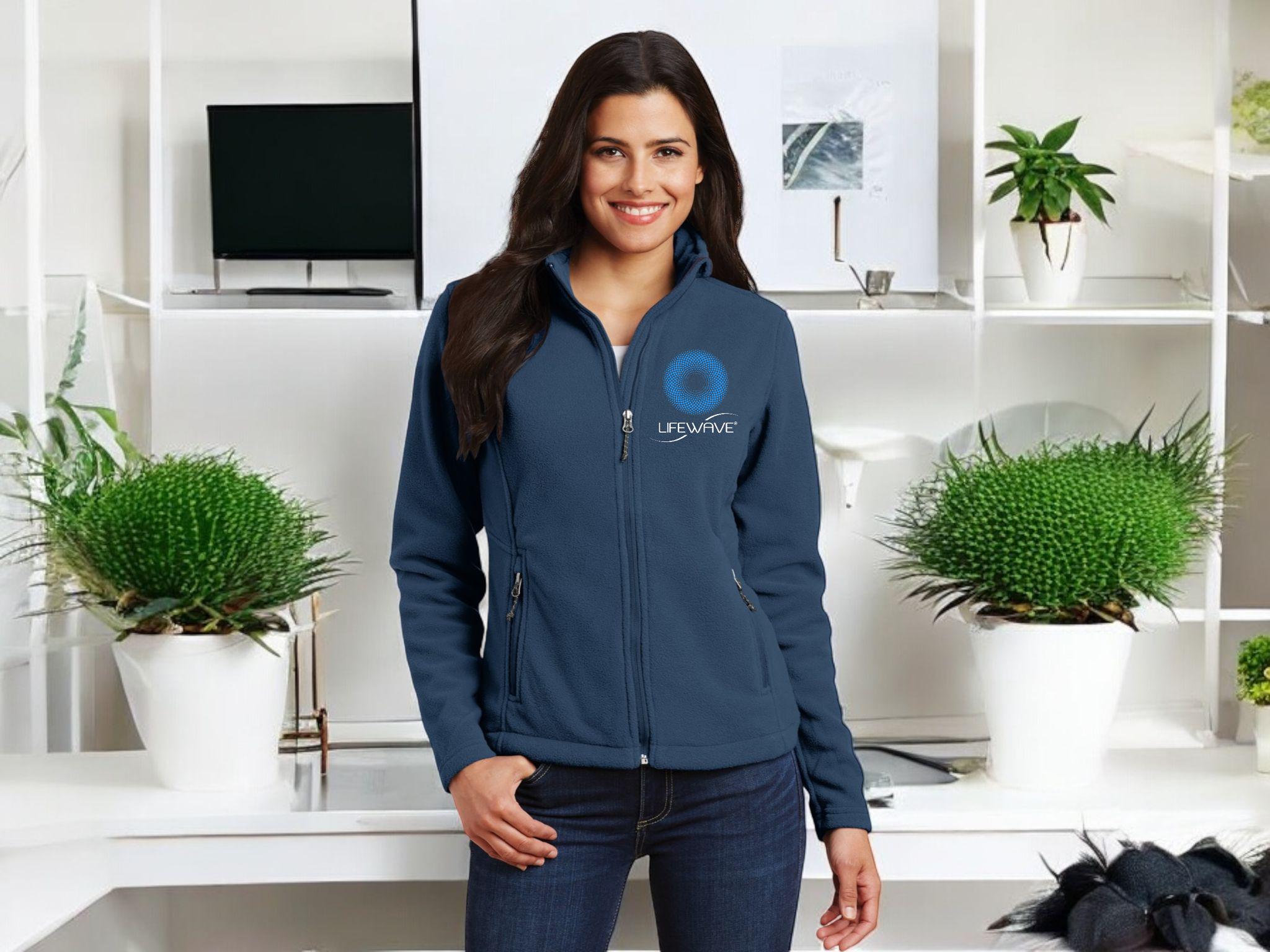Power of the Patch Women’s Lifewave Fleece Jacket | Women’s Fleece ...