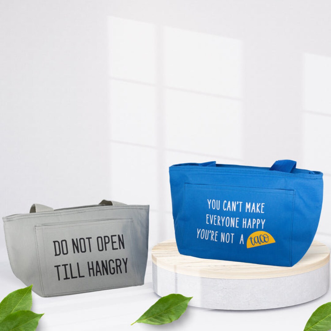 Do Not Open Till Hangry Insulated Lunch Bag | Funny Lunch Bag ...