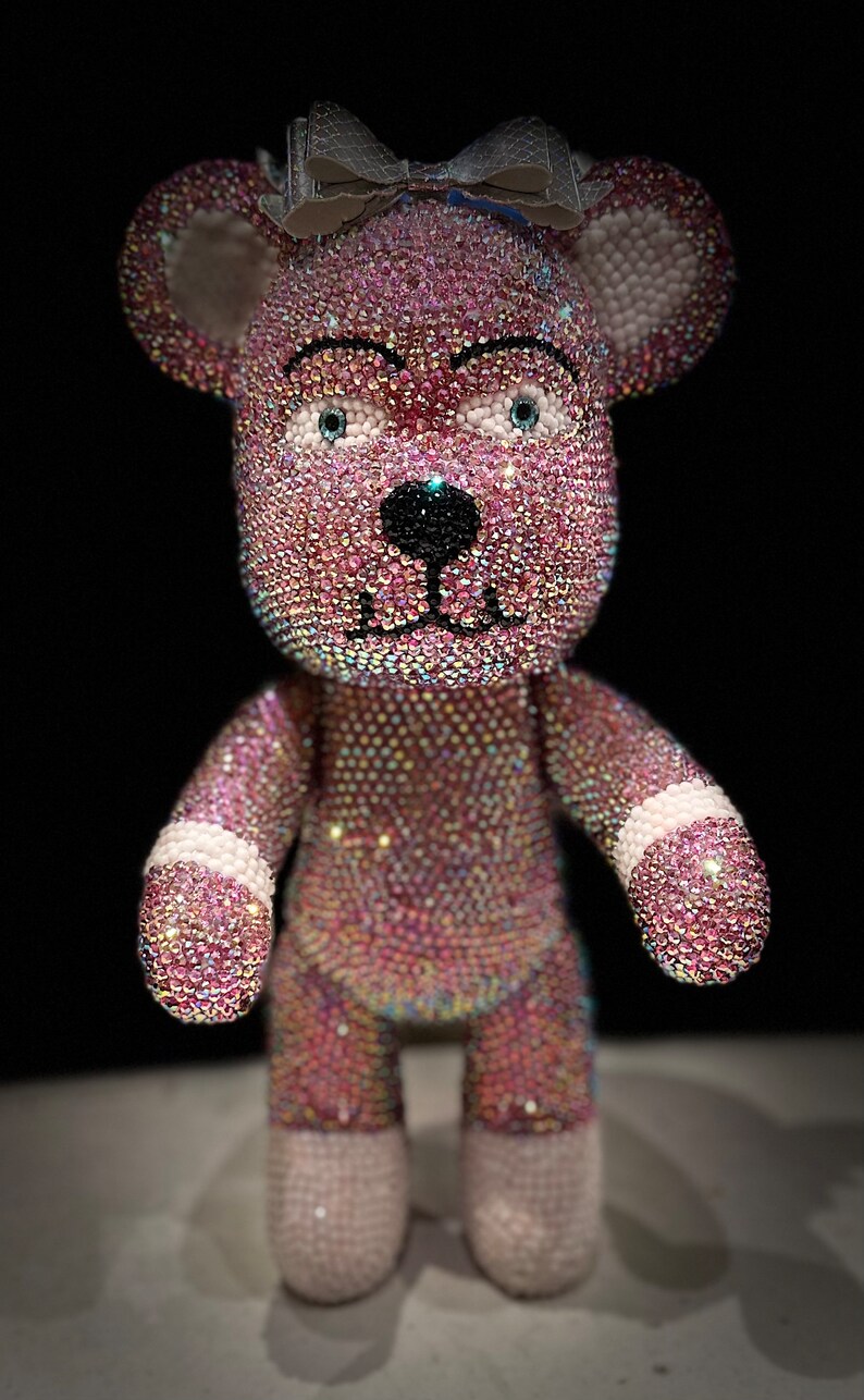 Handmade Bling Rhinestone Bedazzled Bejeweled, Brick Figurine, Diamond ...