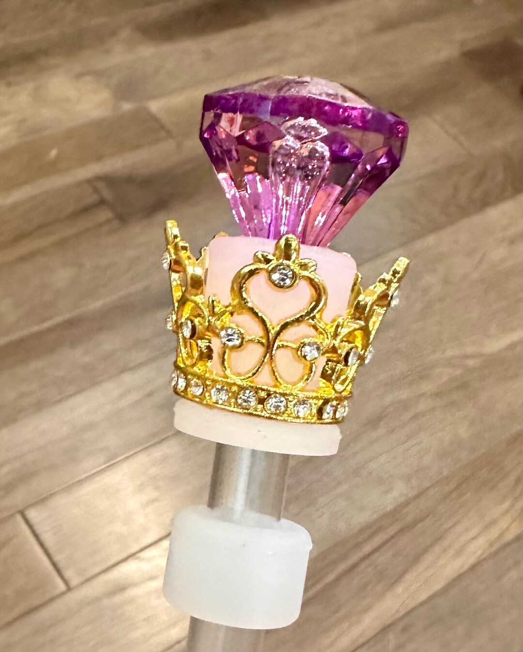 Diamond Bling Crown Straw Cover for 30 & 40 Oz, Tumbler Straw Tip ...