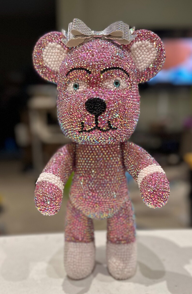 Handmade Bling Rhinestone Bedazzled Bejeweled, Brick Figurine, Diamond ...