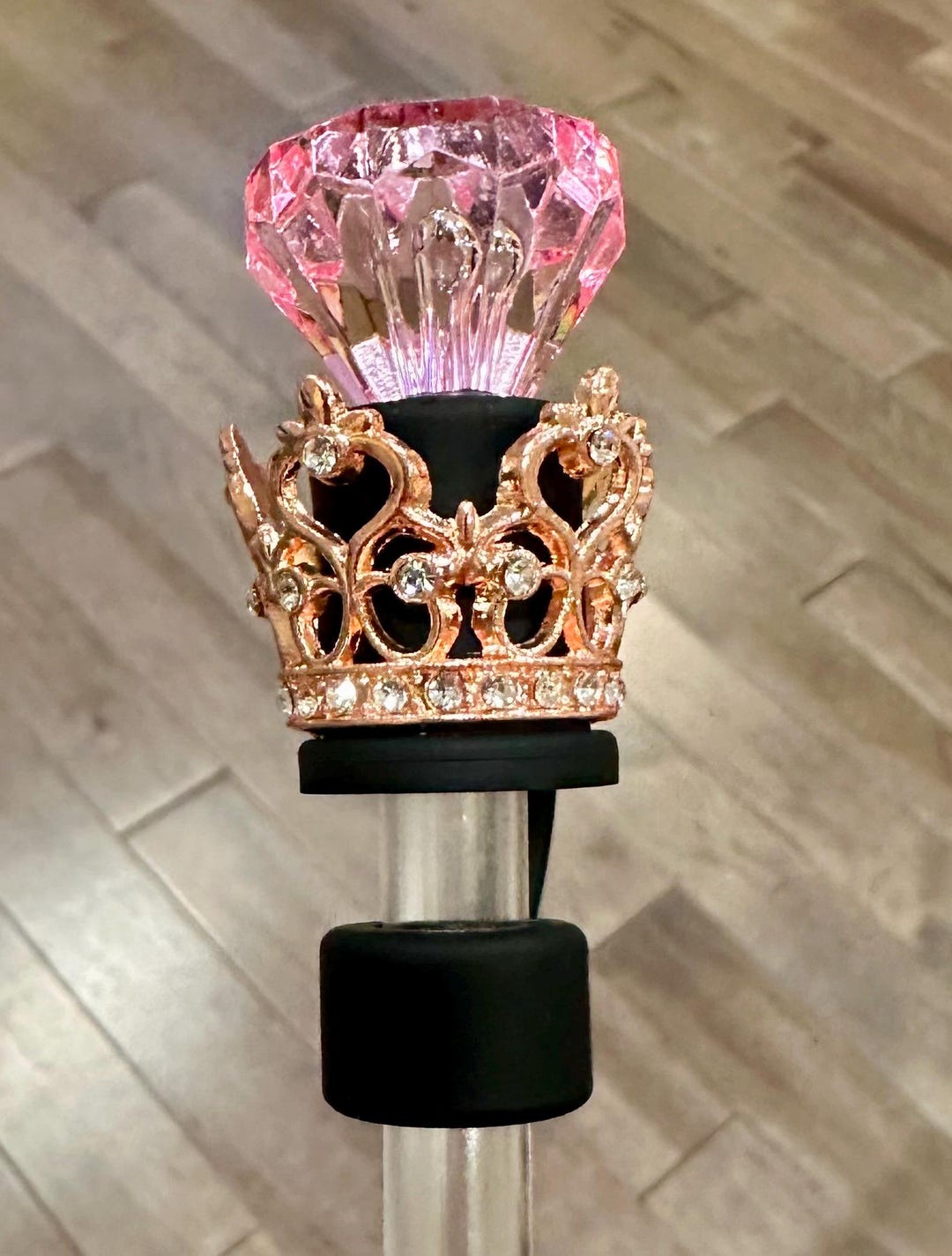 Diamond Bling Crown Straw Cover for 30 & 40 Oz, Tumbler Straw Tip ...