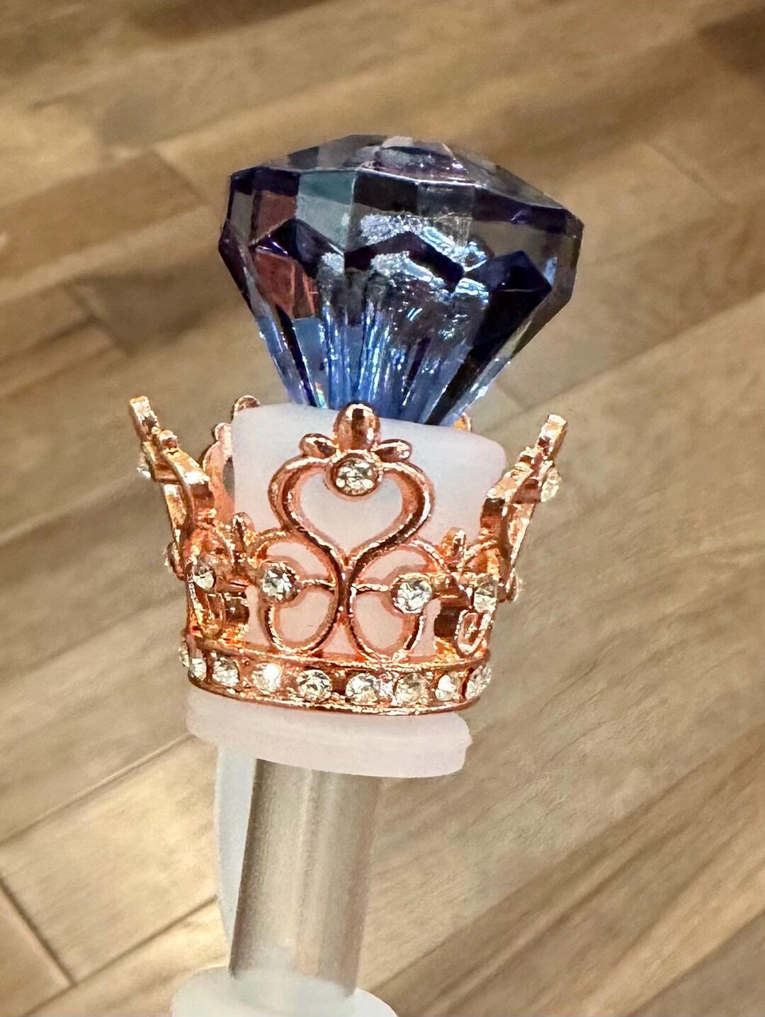 Diamond Bling Crown Straw Cover for 30 & 40 Oz, Tumbler Straw Tip ...