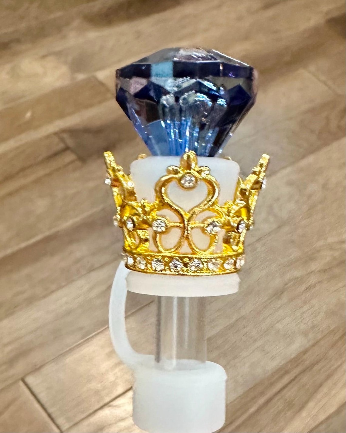 Diamond Bling Crown Straw Cover for 30 & 40 Oz, Tumbler Straw Tip ...