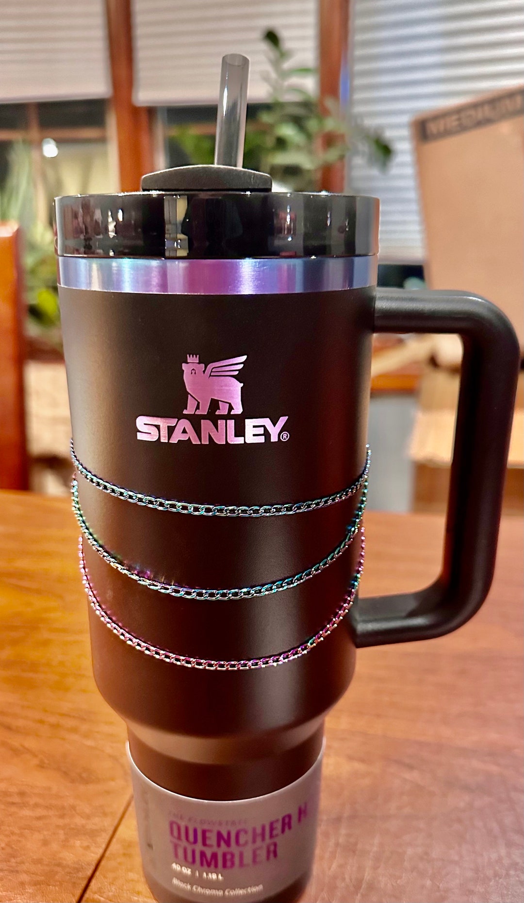 Chroma Charm Chain for Stanley 40oz Rainbow Chrome Tumbler Accessory ...