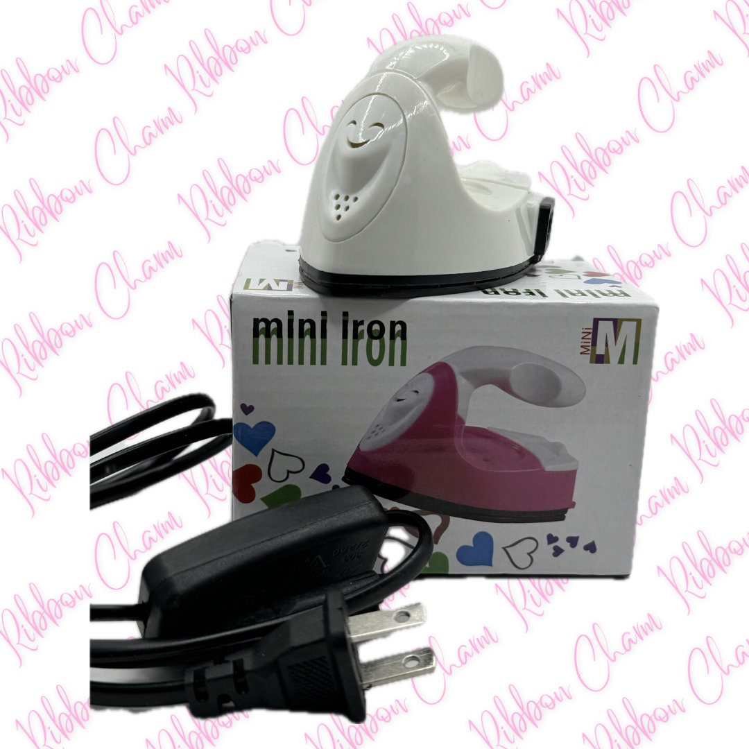 Portable Mini Iron for Crafting Hot Fix Mini Size Travel Iron High ...