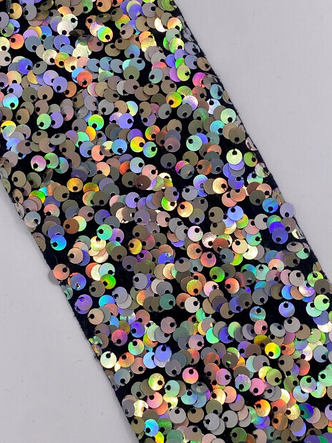 3 Inch Sequin Ribbon - Luxury Ribbon - Sequin - Bow Supplies - Ribbon ...