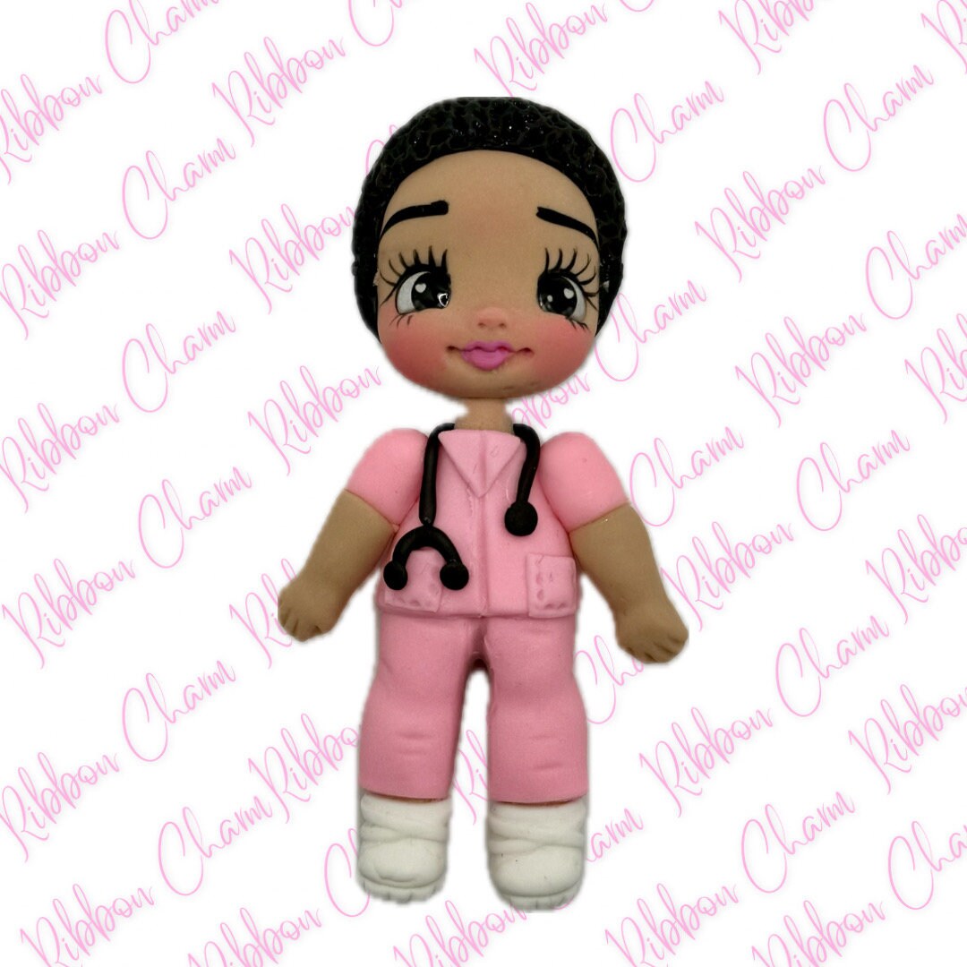 3 Inch Clay Nurse - Doctor Clay Dolls - Cold Porcelain Clay- Clays for ...