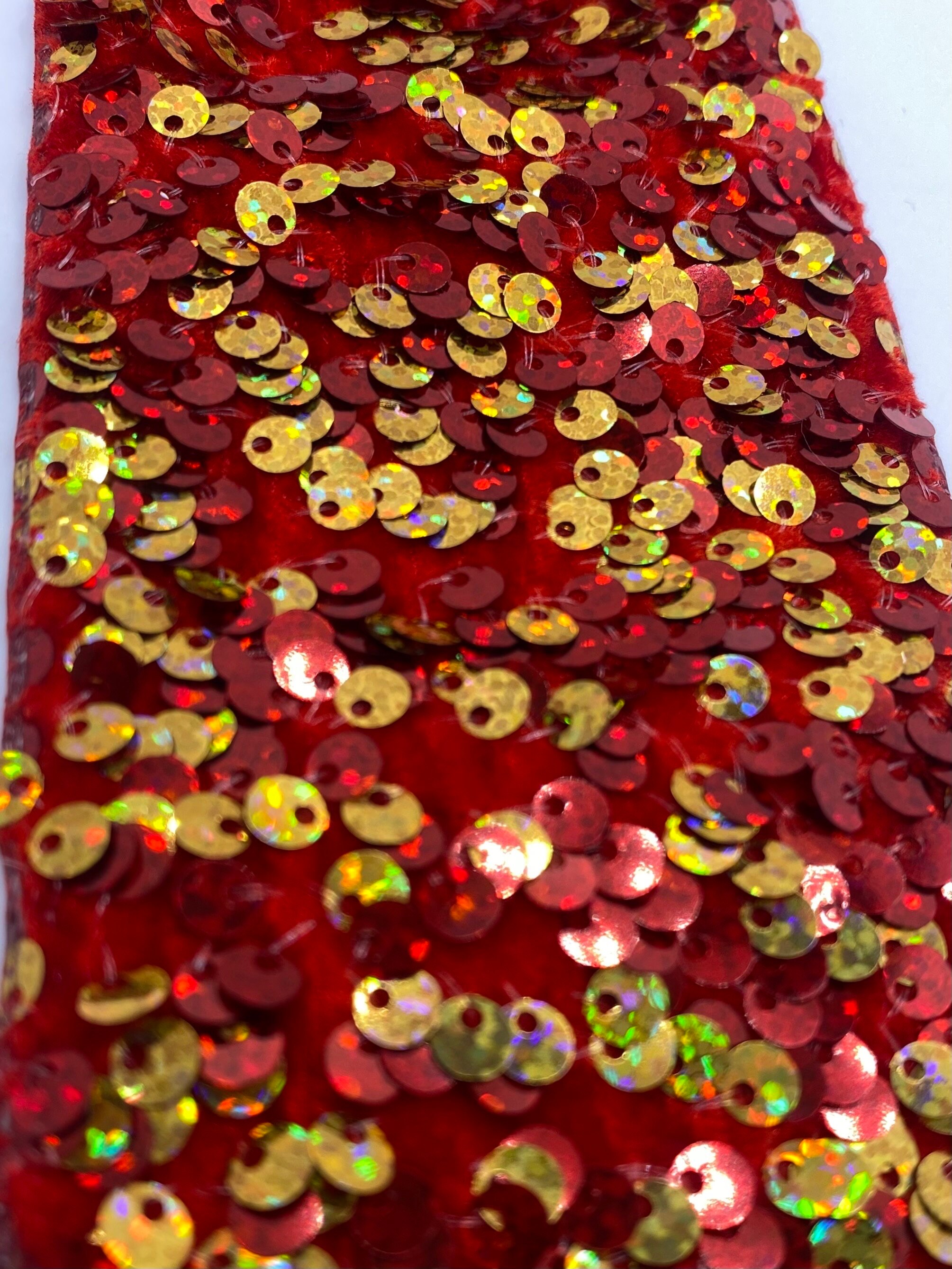 3 Inch Sequin Ribbon Luxury Ribbon Sequin Bow Supplies Ribbon for Bows ...