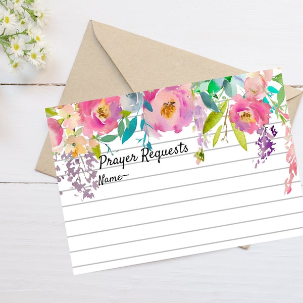 Prayer Request Cards - Etsy