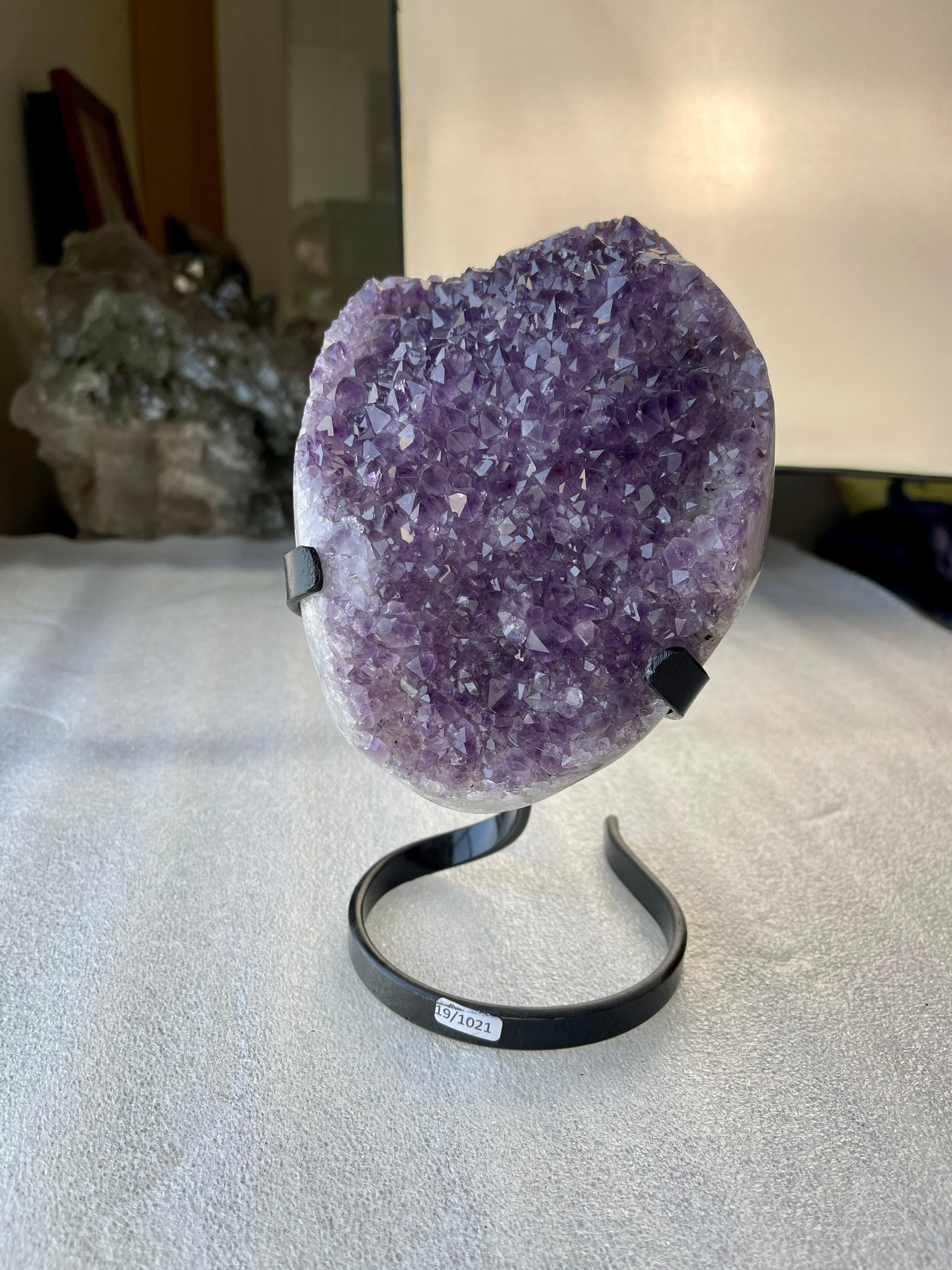 Gorgeous Amethyst Geode With Stand Amethyst Geode Decor - Etsy