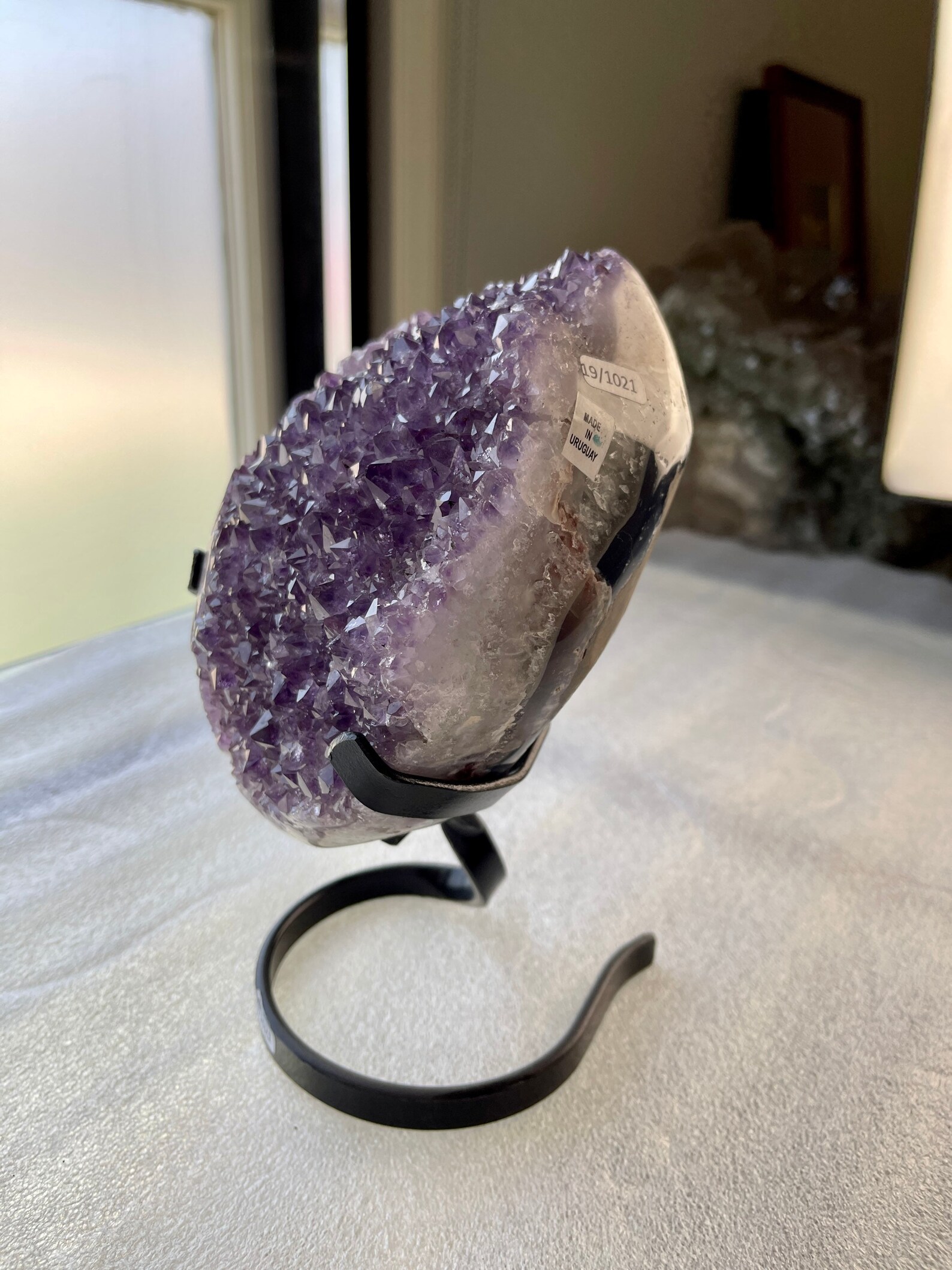 Gorgeous Amethyst Geode With Stand Amethyst Geode Decor - Etsy