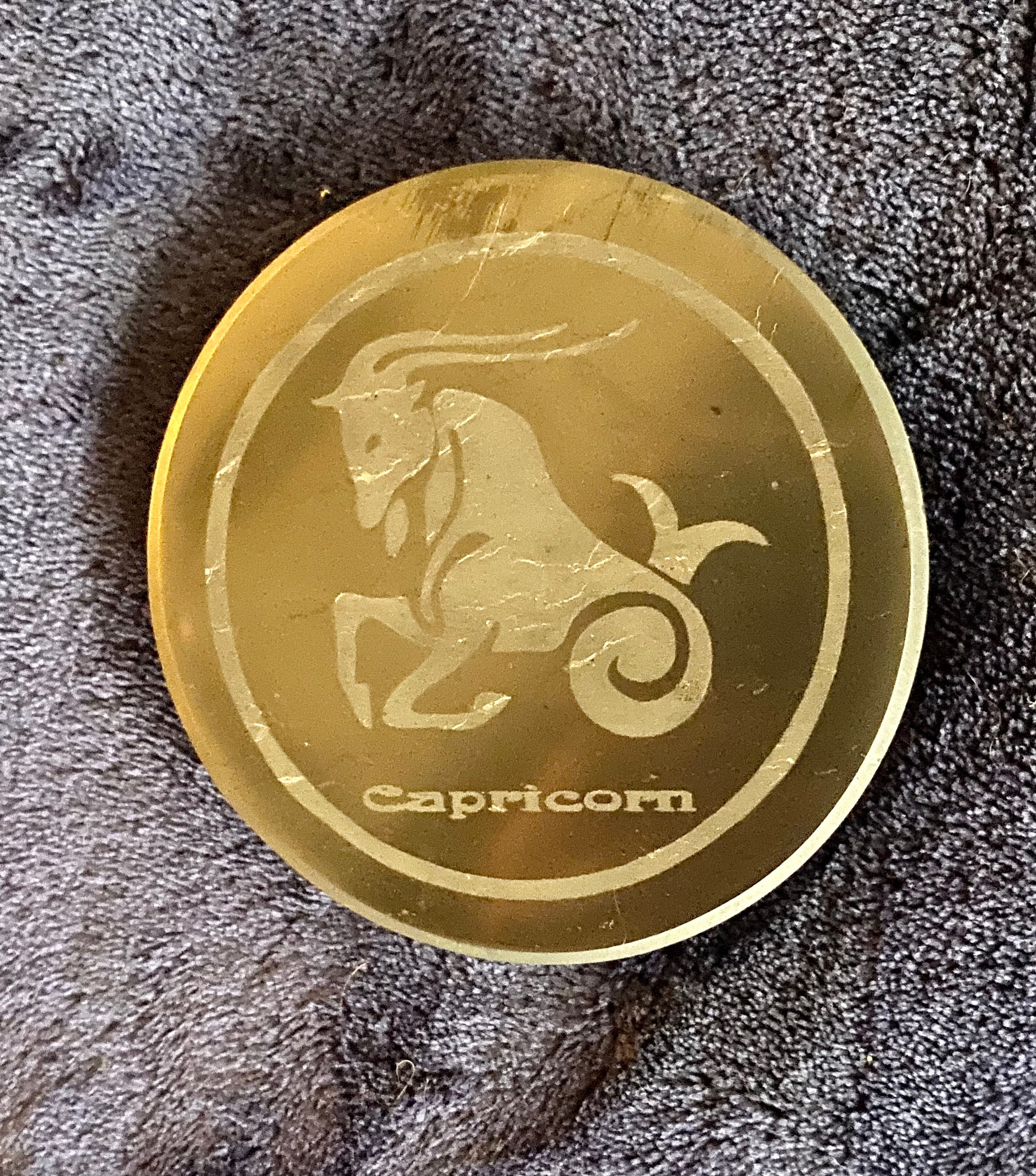 Capricorn Shunghite Plate Shunghite Tile EMF Protection - Etsy