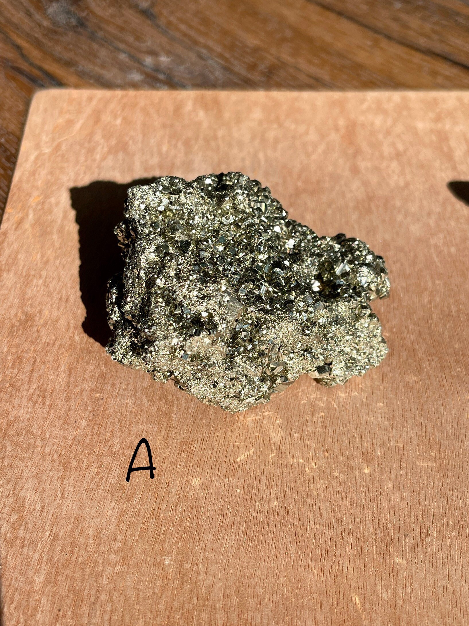 Large Pyrite Chunk Raw Pyrite Crystal Meditation Crystal - Etsy