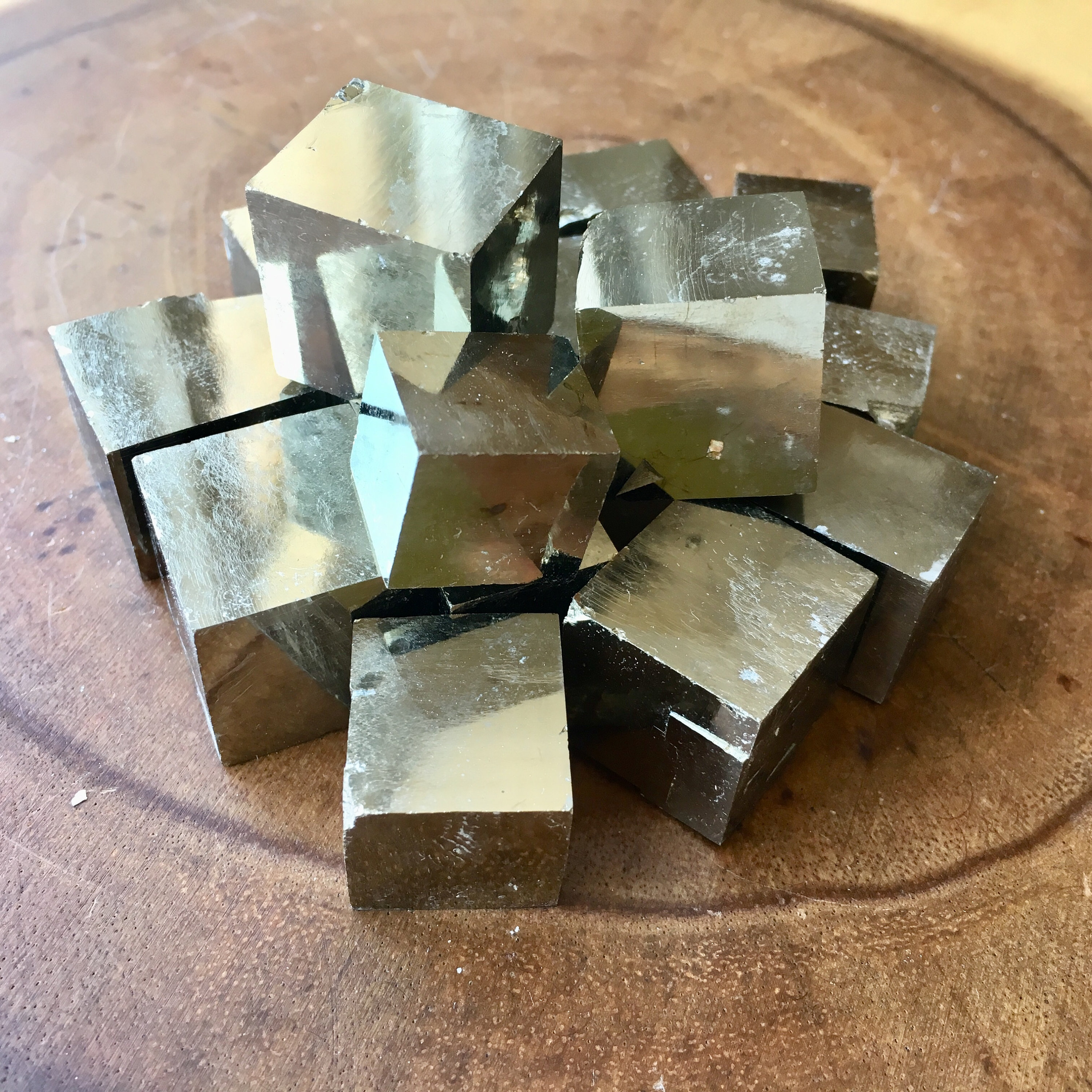 19-22mm Pyrite Cube Large Pyrite Cubes Gift for a Friend | Etsy