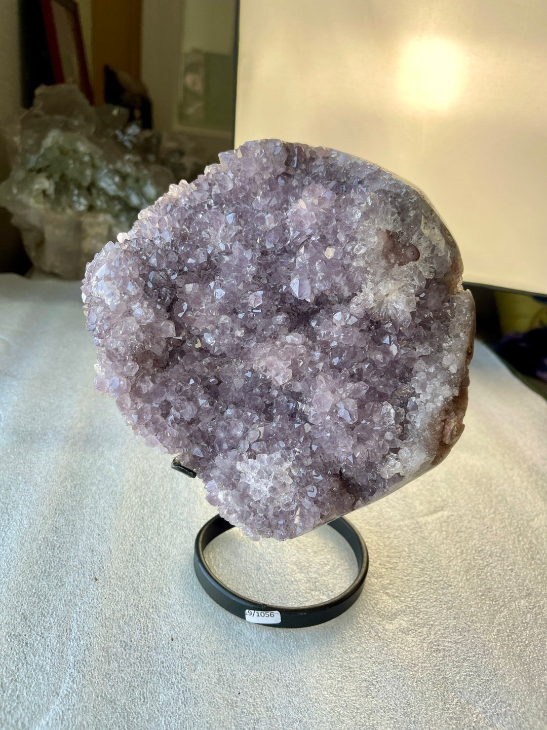 Gorgeous Amethyst Geode With Stand | Amethyst Geode Decor | Amethyst ...