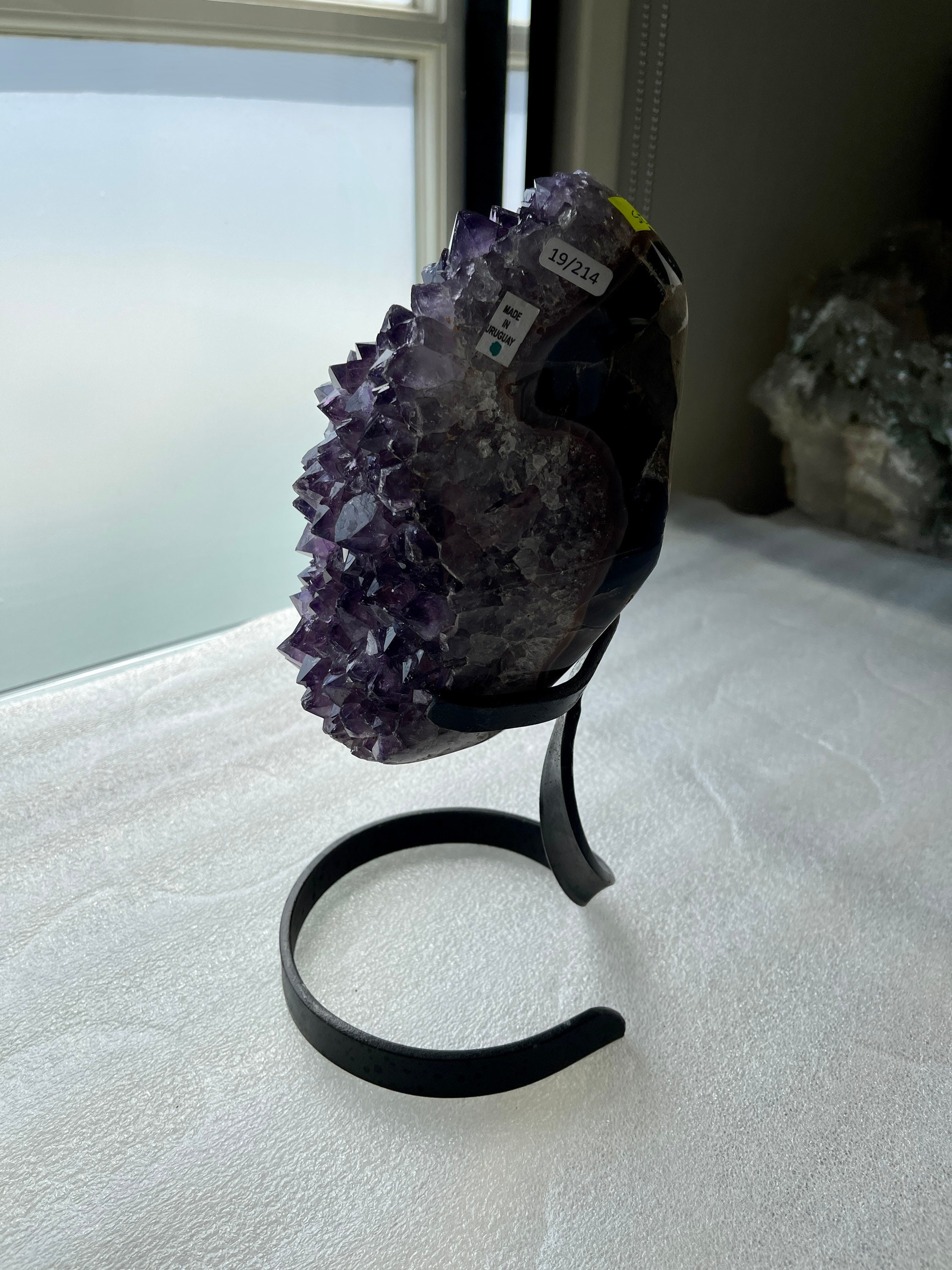 Gorgeous Amethyst Geode with Stand Amethyst Geode Decor | Etsy