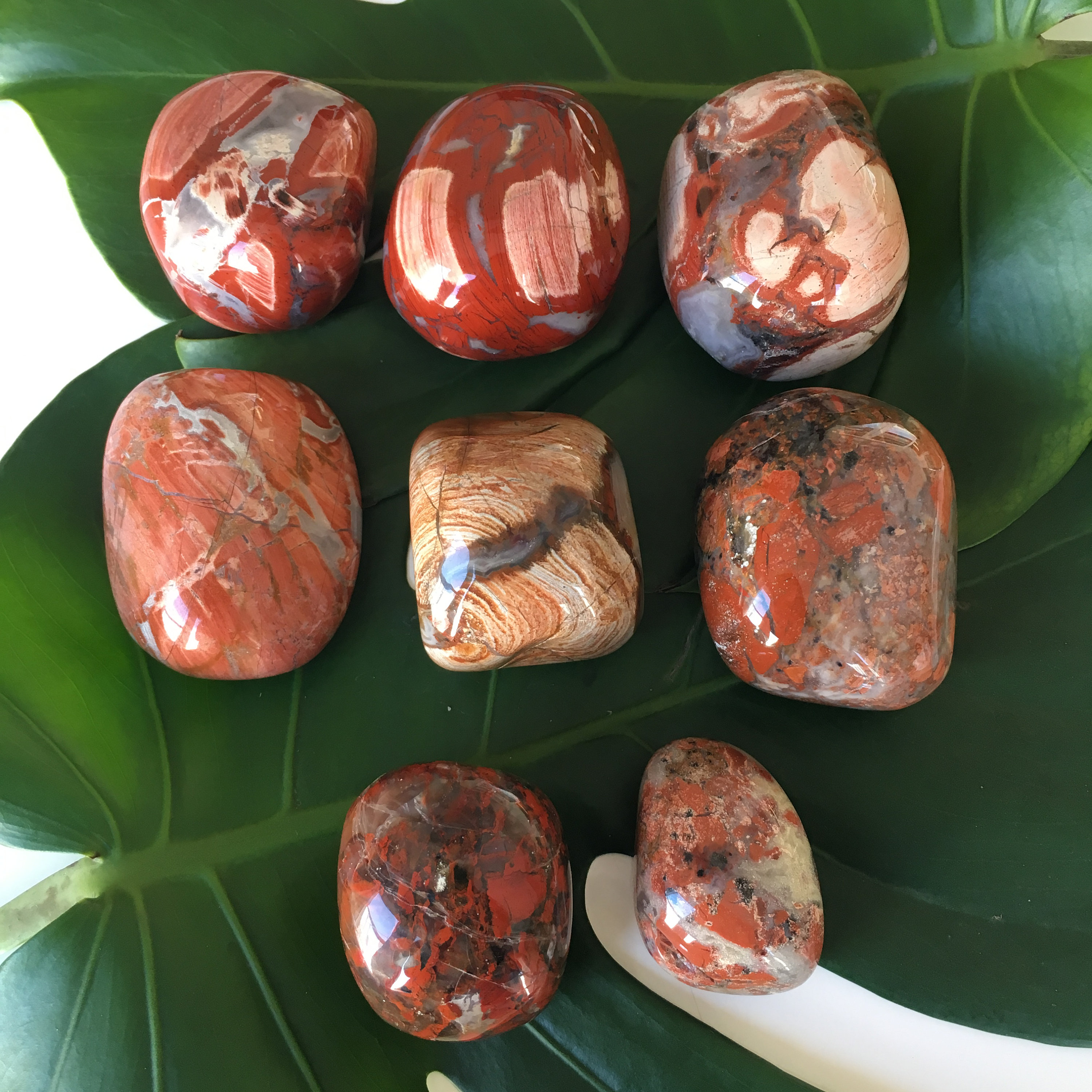 Large Tumbled Brecciated Jasper Brown Jasper Jasper Stone - Etsy