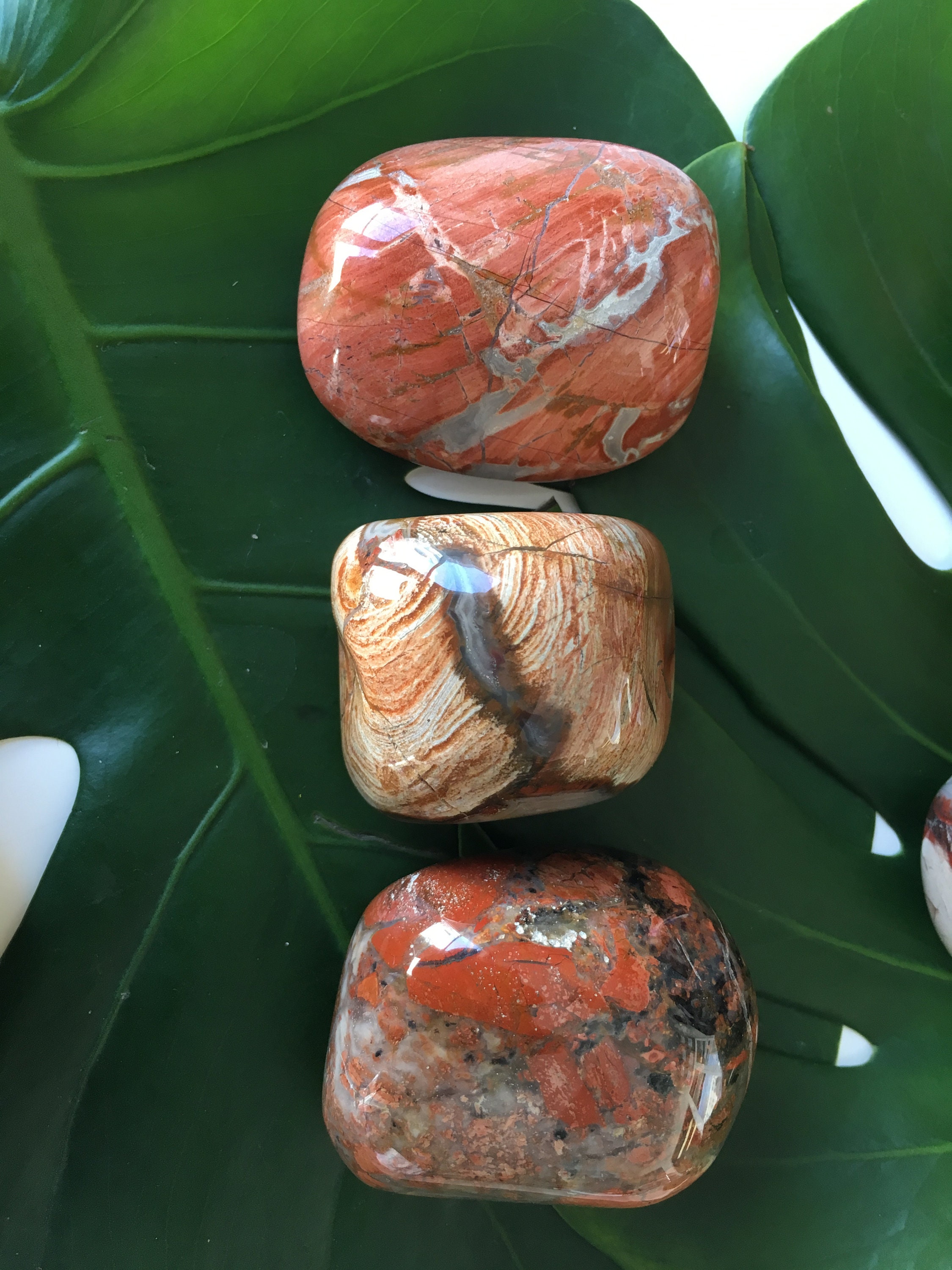 Large Tumbled Brecciated Jasper Brown Jasper Jasper Stone | Etsy