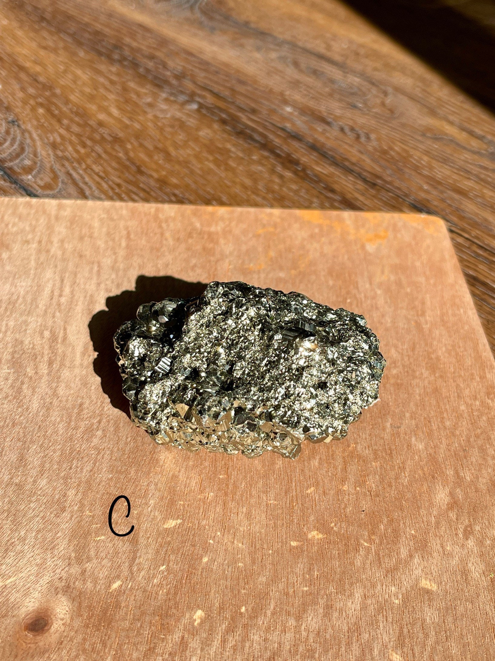 Large Pyrite Chunk Raw Pyrite Crystal Meditation Crystal - Etsy