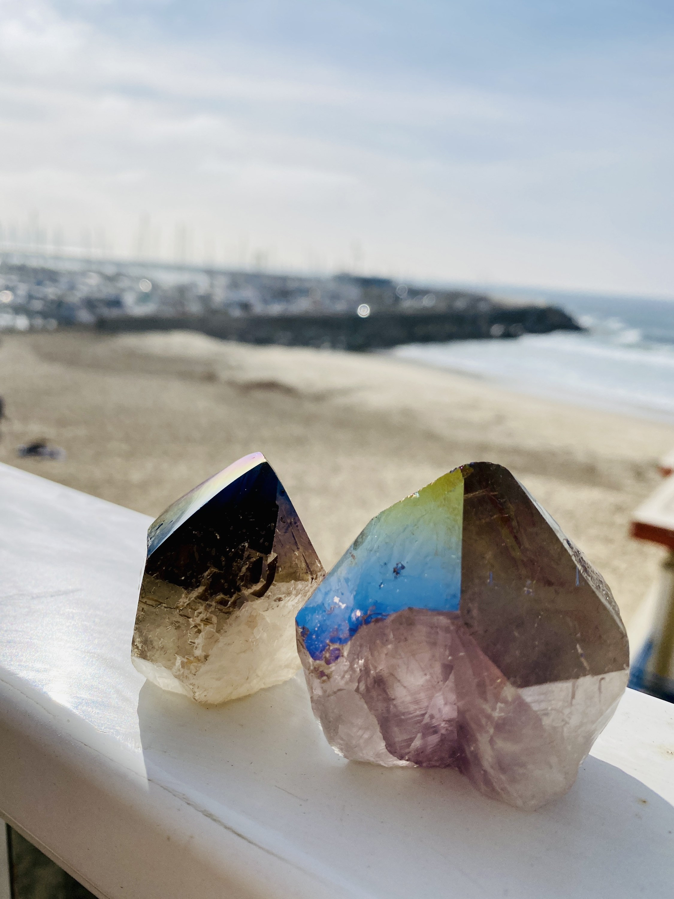 Small Rainbow Fluorite Point Rainbow Fluorite Crystal Point | Etsy
