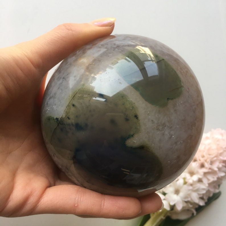 Amethyst Geode Sphere Crystal Sphere Geode Sphere Raw - Etsy