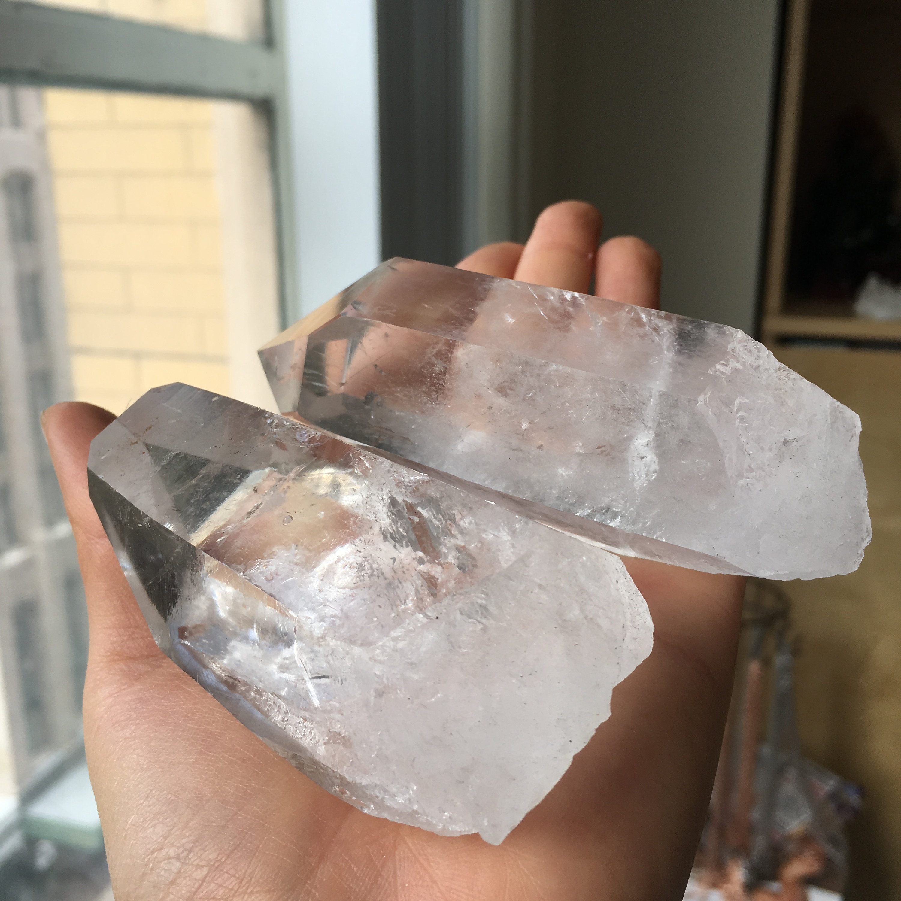 Natural Clear Quartz Tower Medium Healing Crystal Quartz - Etsy