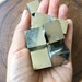 19-22mm Pyrite Cube Large Pyrite Cubes Gift for a Friend Home Crystals ...