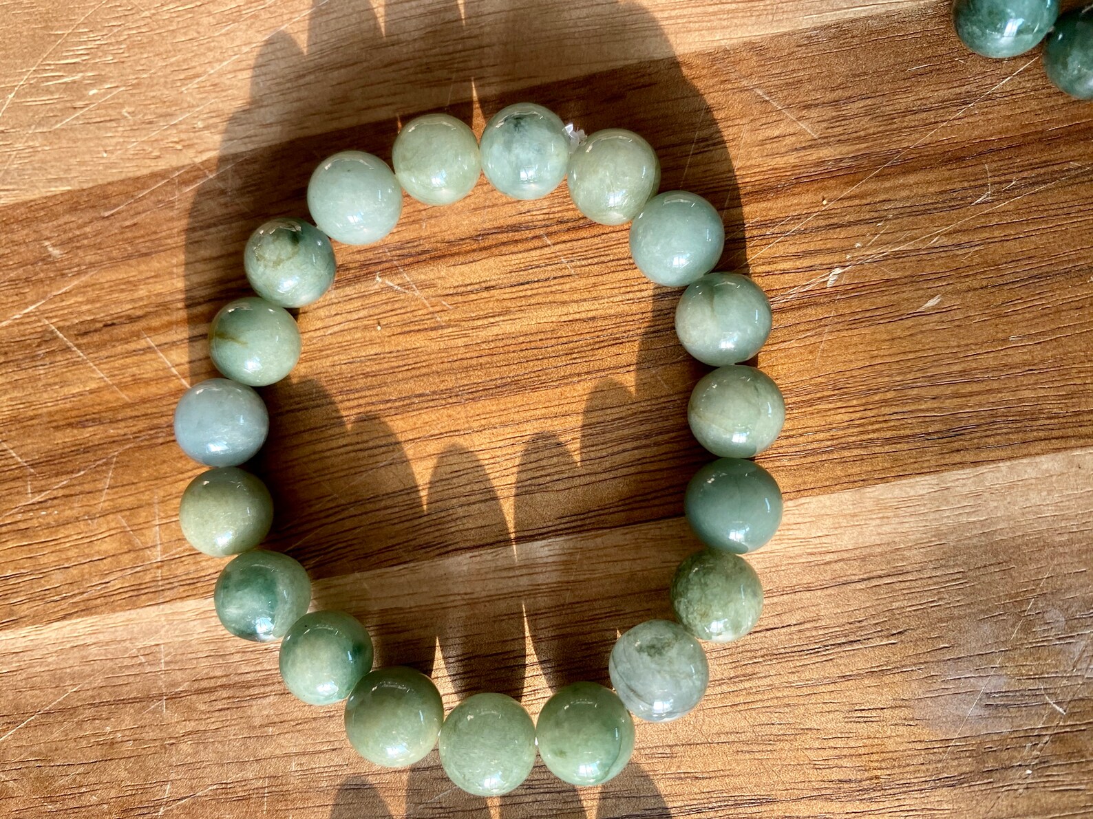 10-11mm Jade Bracelets Stretch Bracelets Jade Crystal - Etsy