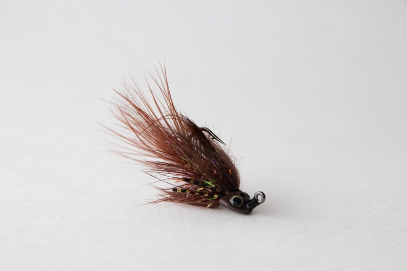 Mini Jiggy Sculpin Fly Fishing Streamer for Trout and Bass, USA Made ...