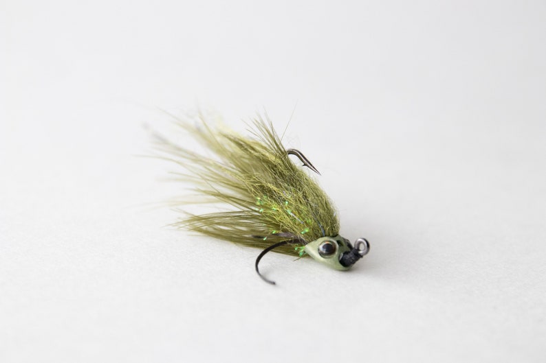 Mini Jiggy Sculpin Fly Fishing Streamer for Trout and Bass, USA Made ...