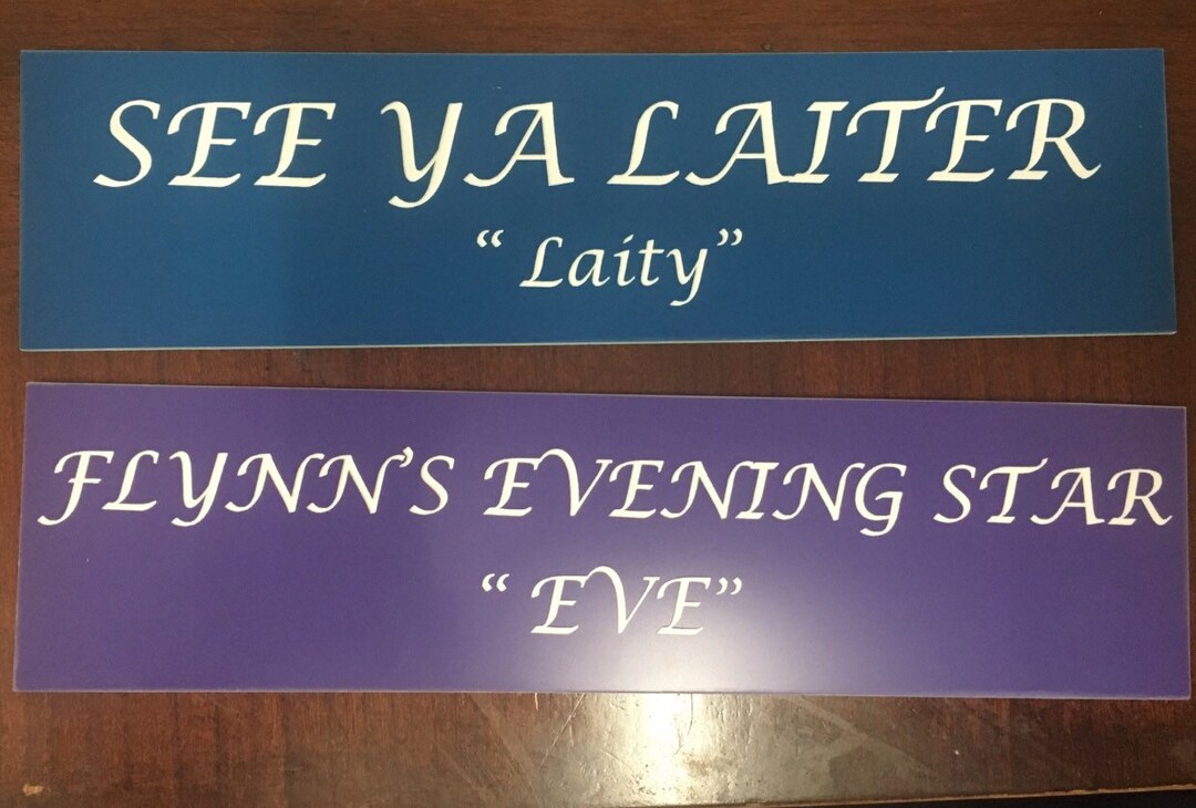 Engraved Stall Plate - Etsy