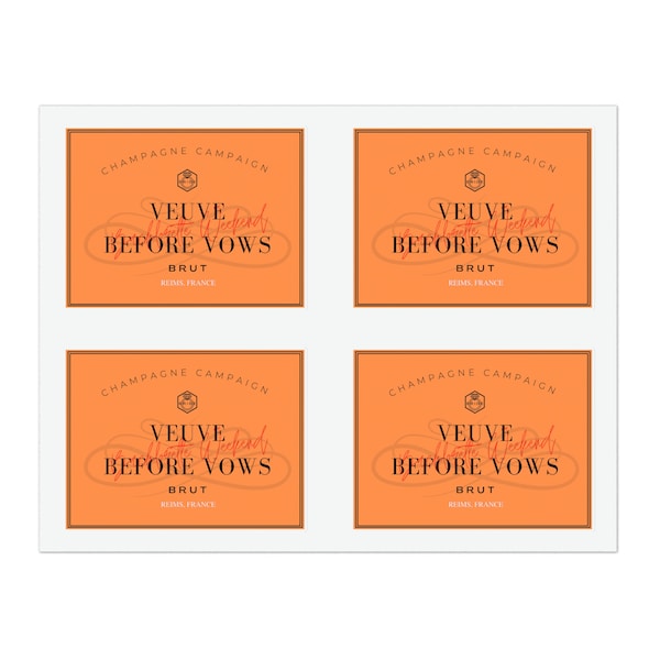 Buy Veuve Label - Etsy
