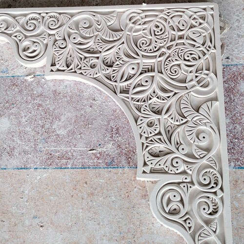Moroccan Plaster Gypsum Arches Handmade Plaster Arch 53 Cm - Etsy